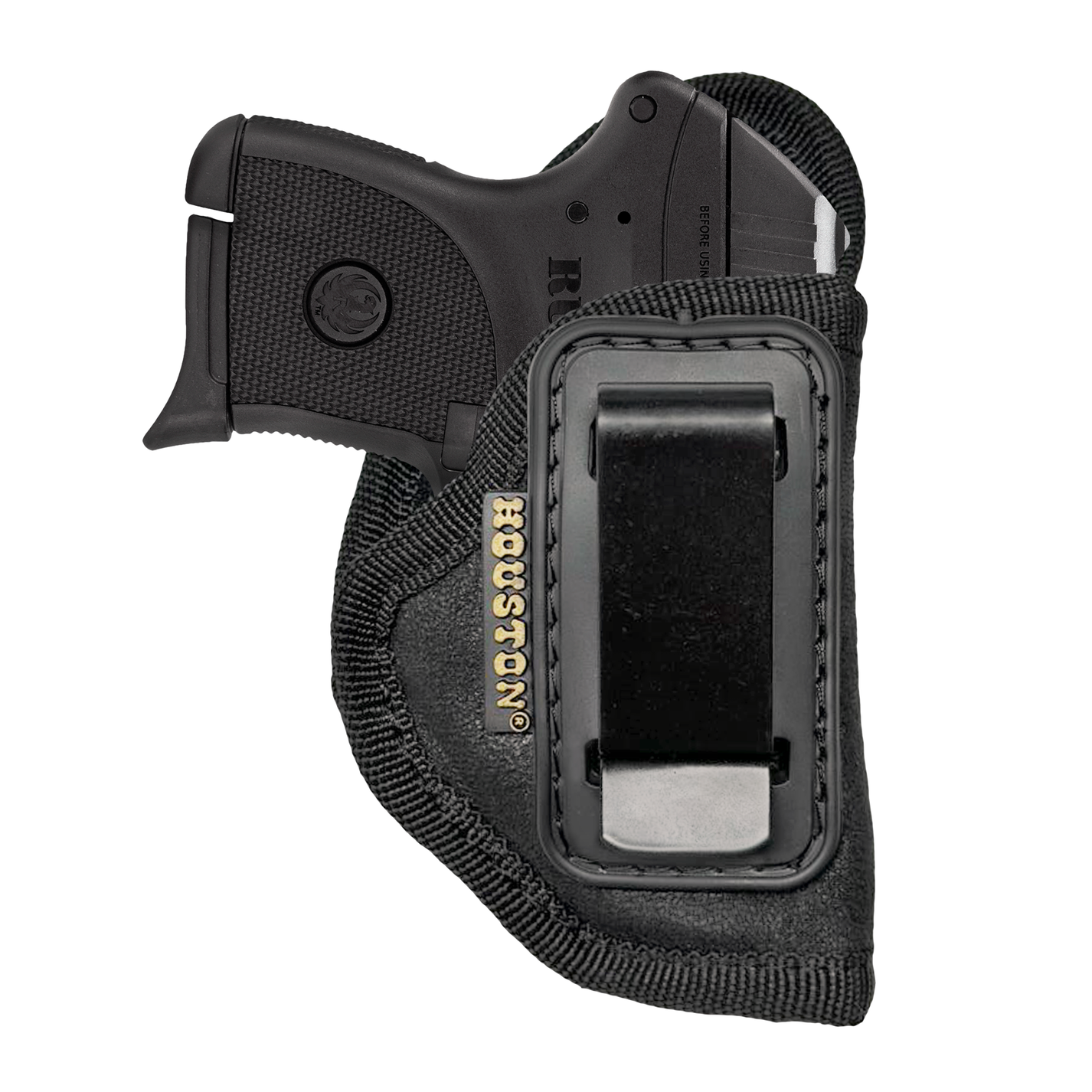 Concealed Eco-Leather Nubuck Line with metal clip – Houston Gun ...