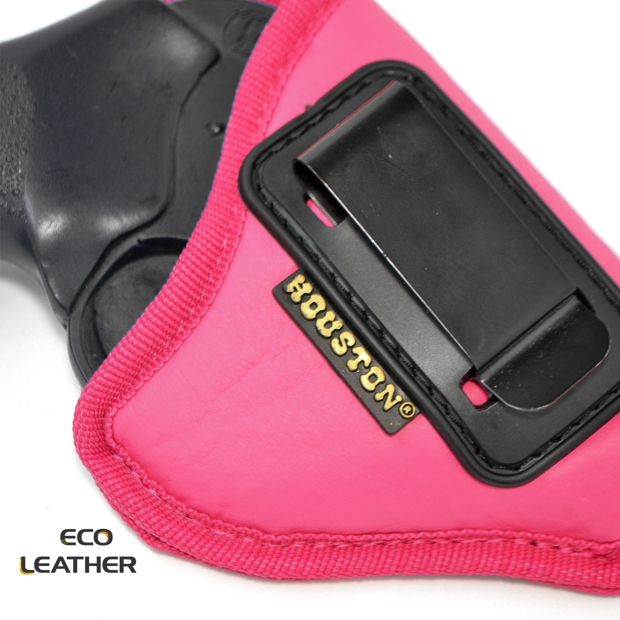 ECO-LEATHER Pink Holster IWB – Houston Gun Holsters, LLC