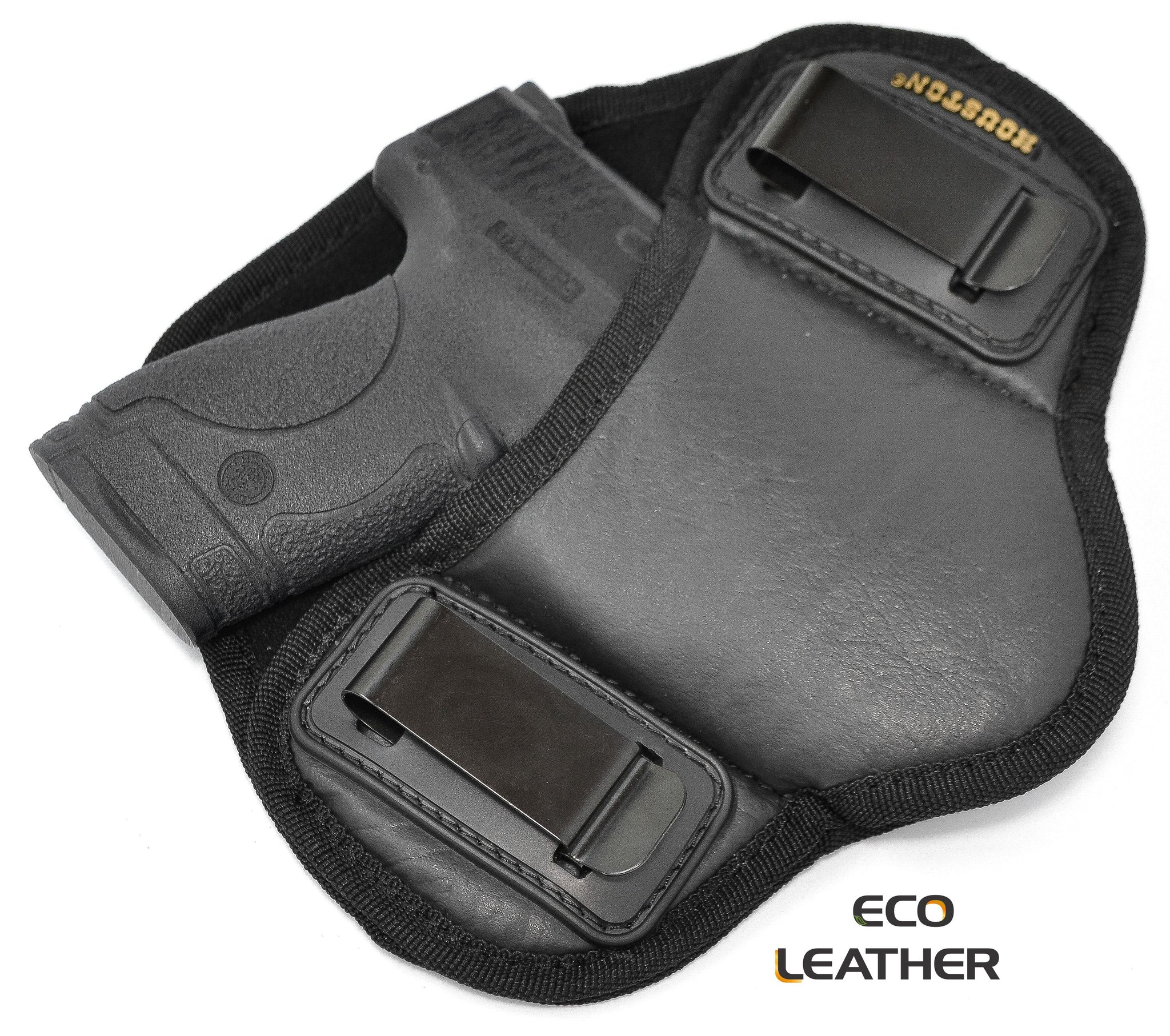Eco-Leather IWB Dual Clip Ambidextrous Holster | Glock, SIG P365, 1911 ...